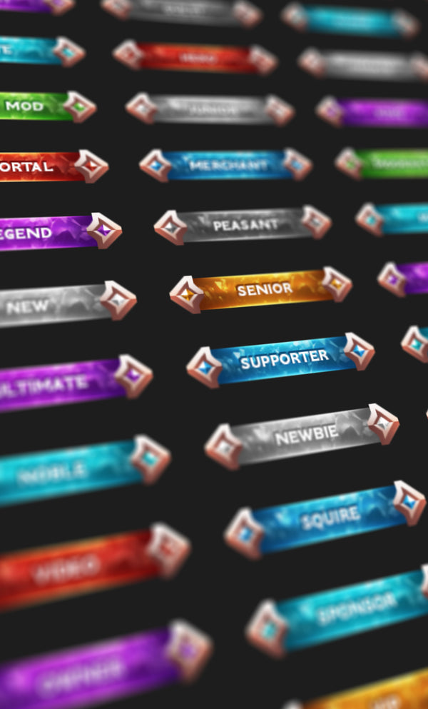 80 Forum Group Banners "Crystallized" – Woodpunch's Graphics Shop