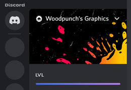 Discord Server Banner "Color Spill" – Woodpunch's Graphics Shop