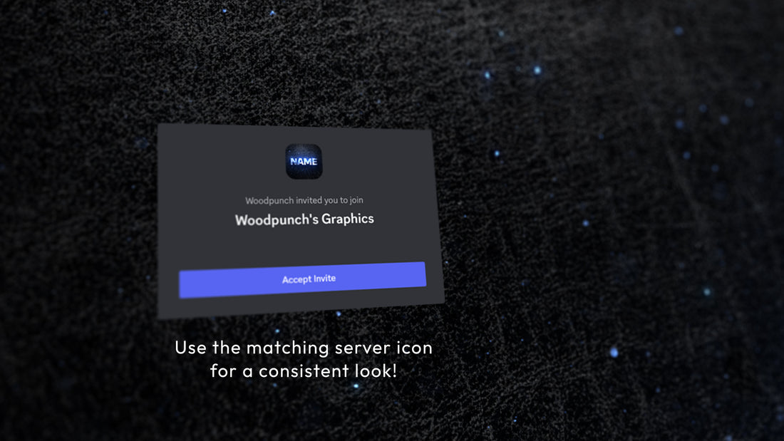 Discord Invite Background "Luster" – Woodpunch's Graphics Shop
