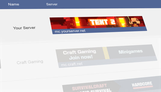 Super Mega Laser Server Banner | AEP File – Woodpunch's Graphics Shop